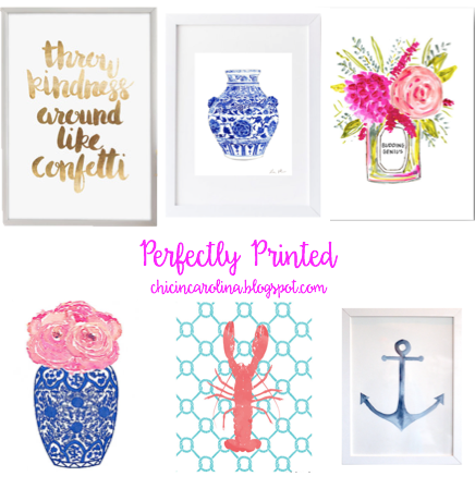 Chic in Carolina: Perfectly Printed (My Favorite Art Prints)