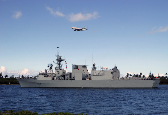 Naval Open Source INTelligence: HMCS Regina And Two Other Frigates ...