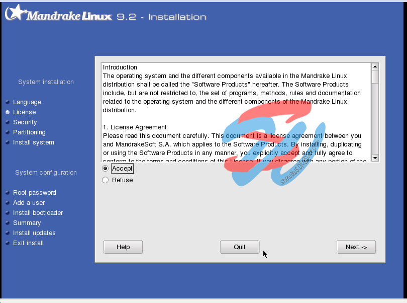 Cara Instal Mandrake Linux 9.2