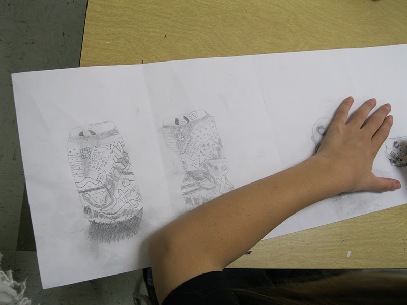 The Art Room at The Falcon Academy of Creative Arts: 6th grade art