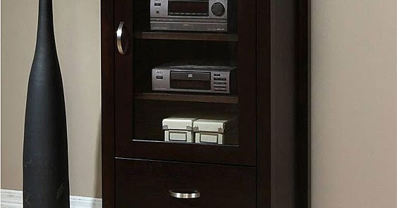 Tall Media Cabinet with Luxurious Glass for Modern House | Styles of ...