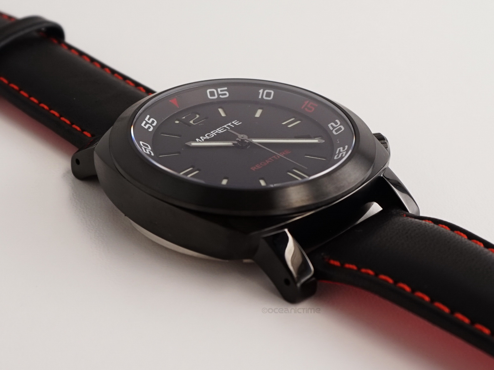 OceanicTime: MAGRETTE Regattare 11 PVD Limited Edition REVIEW