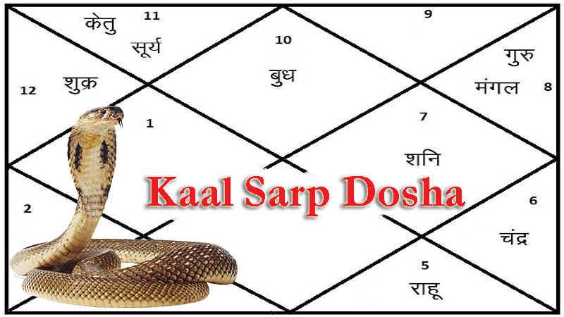 Types of Kaal Sarpa yog and Dosh