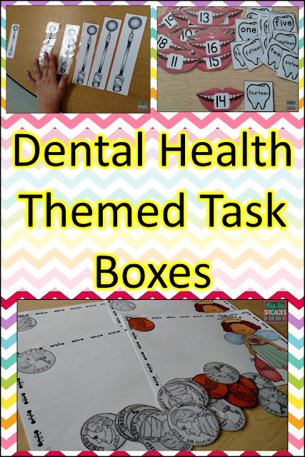 Dental Health Work Task Boxes · Mrs. P's Specialties