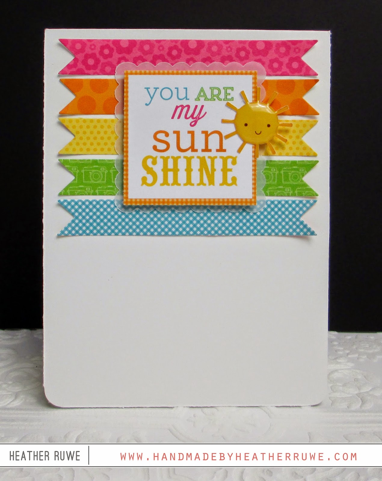 SSS June Card Kit - Handmade by Heather Ruwe