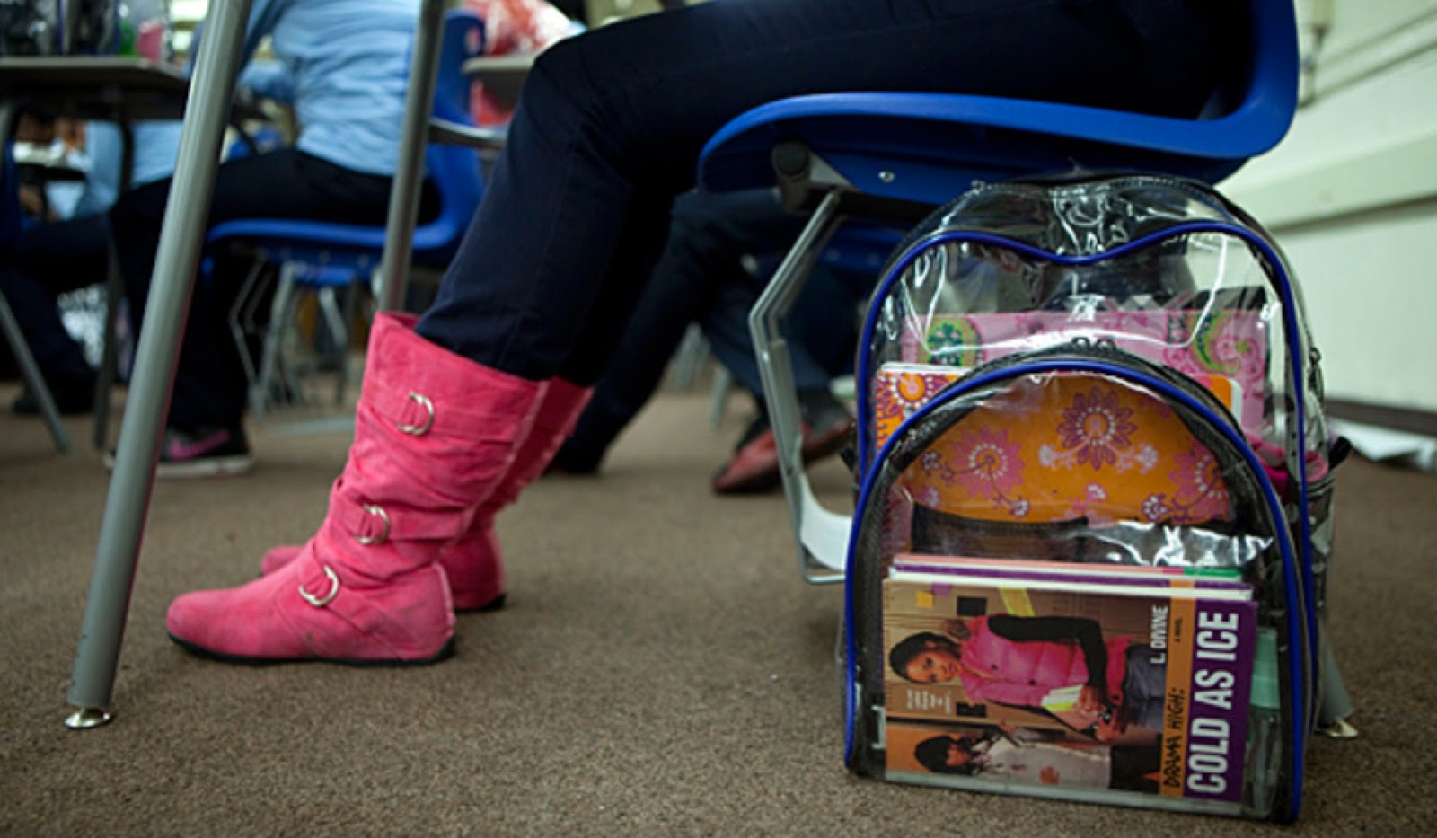 The Audacious Librarian: The Clear Bookbag