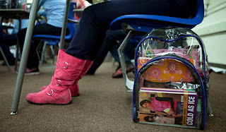 The Audacious Librarian: The Clear Bookbag