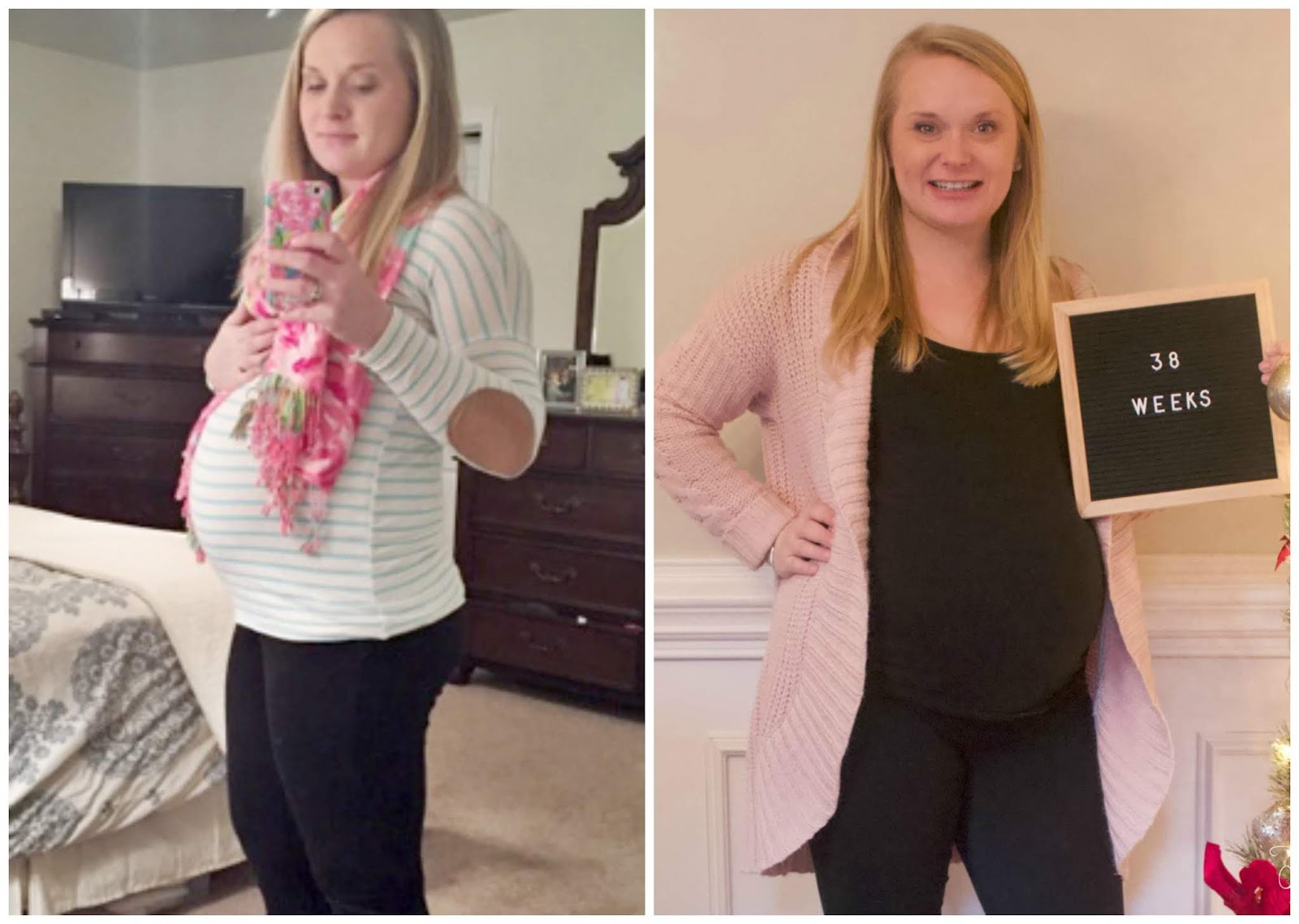 A Change in Plans + 38 Week Bumpdate - The Blush Magnolia