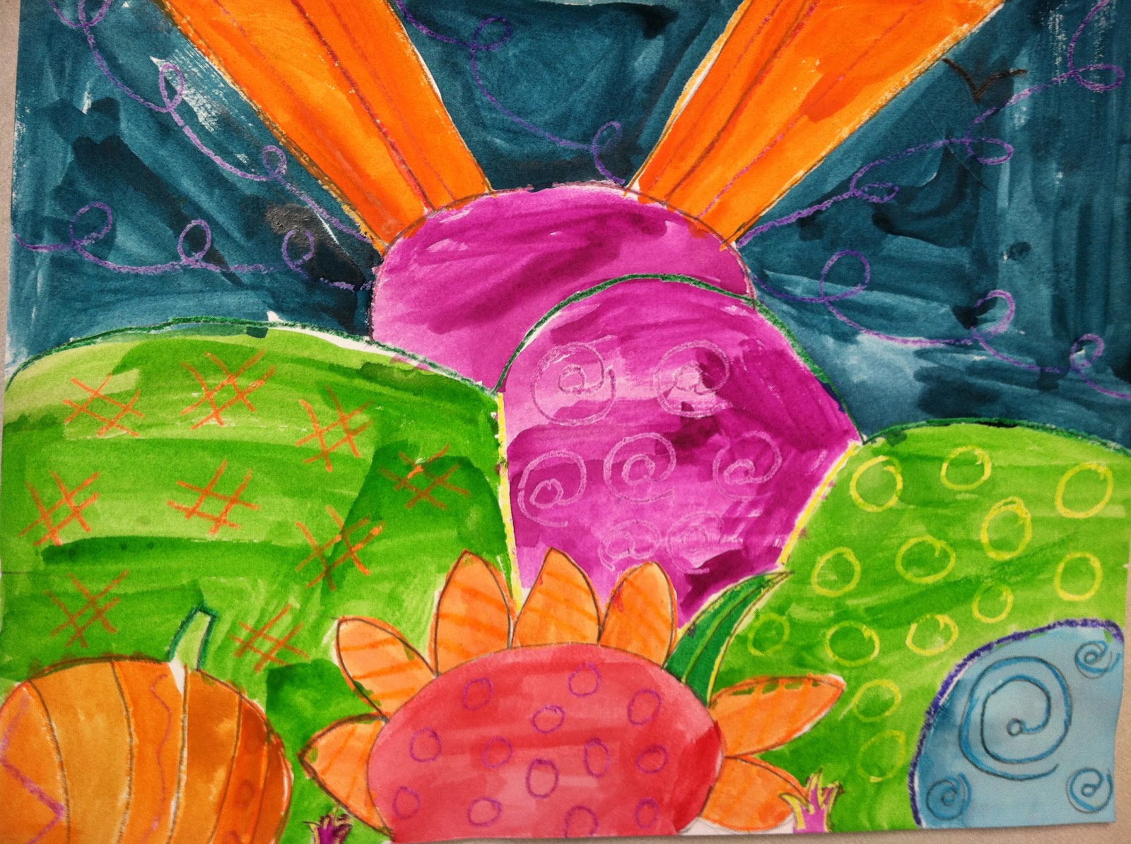 Teach Art and Create: 4th Grade Landscapes