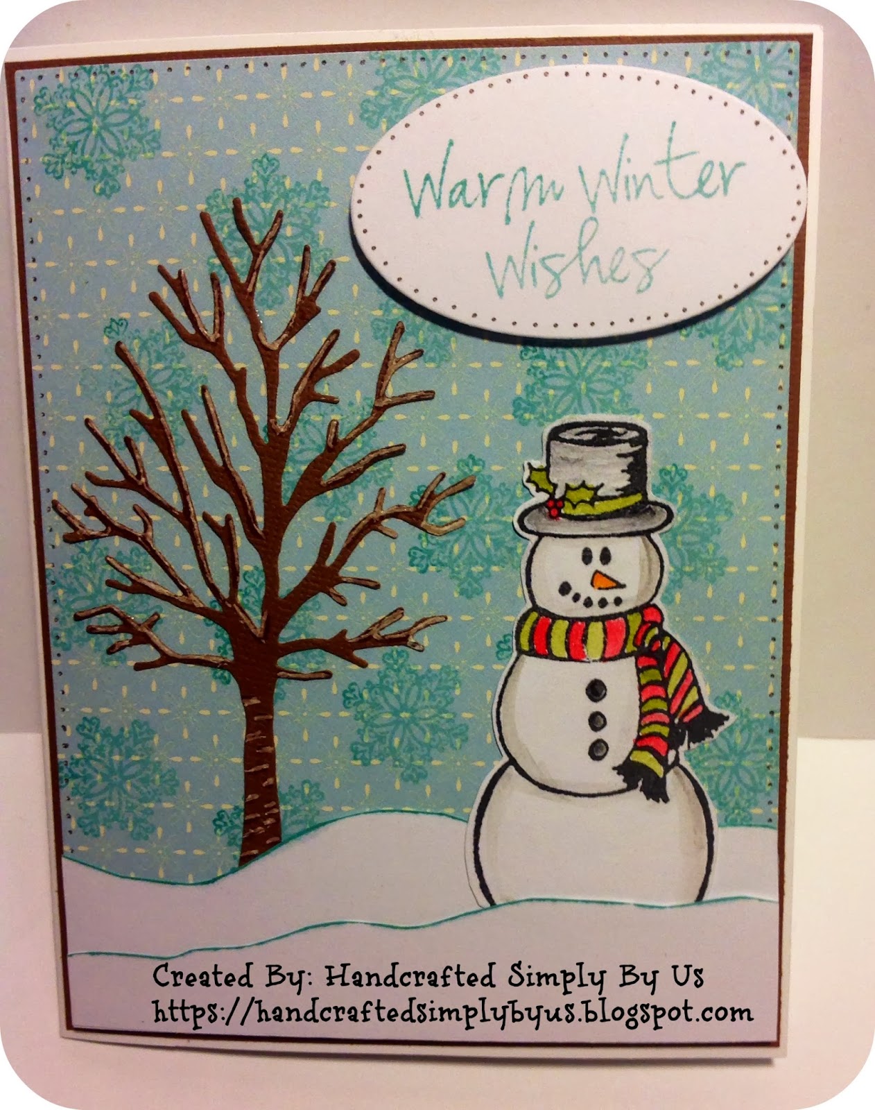 Handcrafted Simply by Us: Warm Winter Wishes