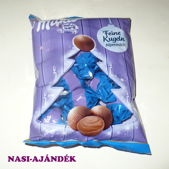MILKA : KARÁCSONYI TÖLTÖTT CSOKIGOLYÓK