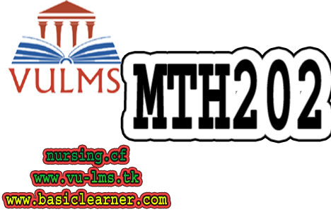 MTH202 finalterm solved past paper megafile by reference | VULMS Help ...