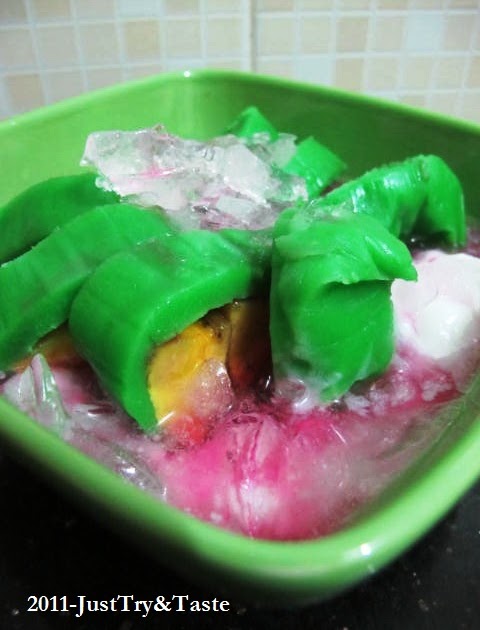 Resep Es Pisang Ijo | Just Try & Taste