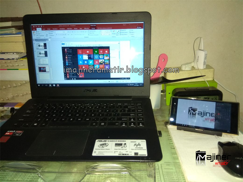 Menjadikan Smartphone-mu Sebagai Layar Kedua Bagi Laptop (Extended ...