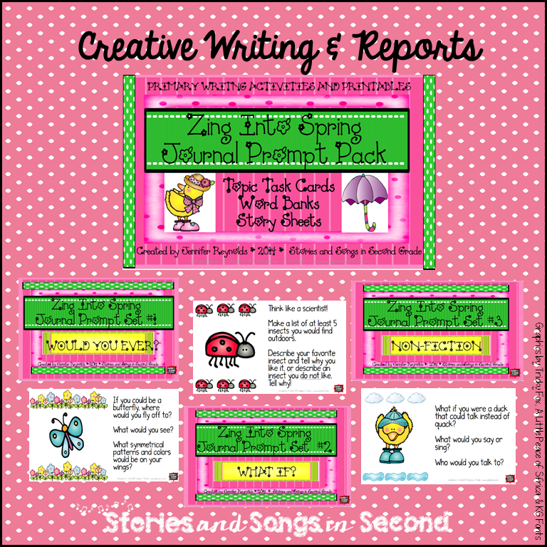 It's a Shower of Spring Resources! | Stories and Songs in Second