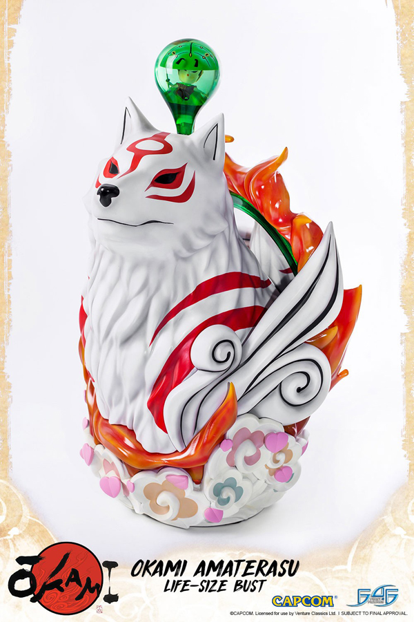 Okami - Amaterasu Life Size Bust (First 4 Figures)