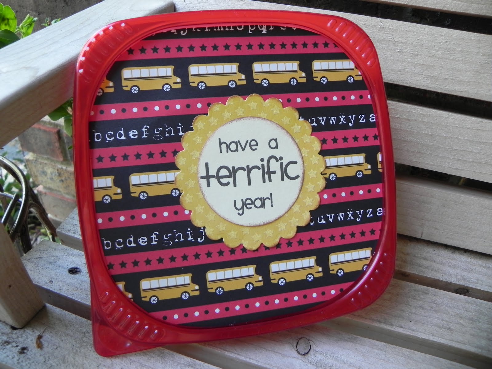 Shady Tree Diary: {Teacher Gift: First Day of First Grade!}