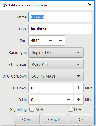 de VK4TMZ: GPredict - Radio Control FT991A (via RigCtld)