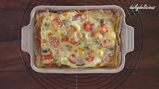 dailydelicious: Easy Bread Quiche