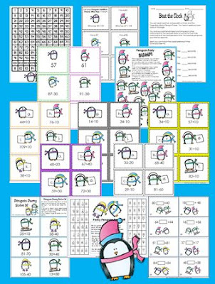 Primary Inspiration: Place Value Penguins Freebie