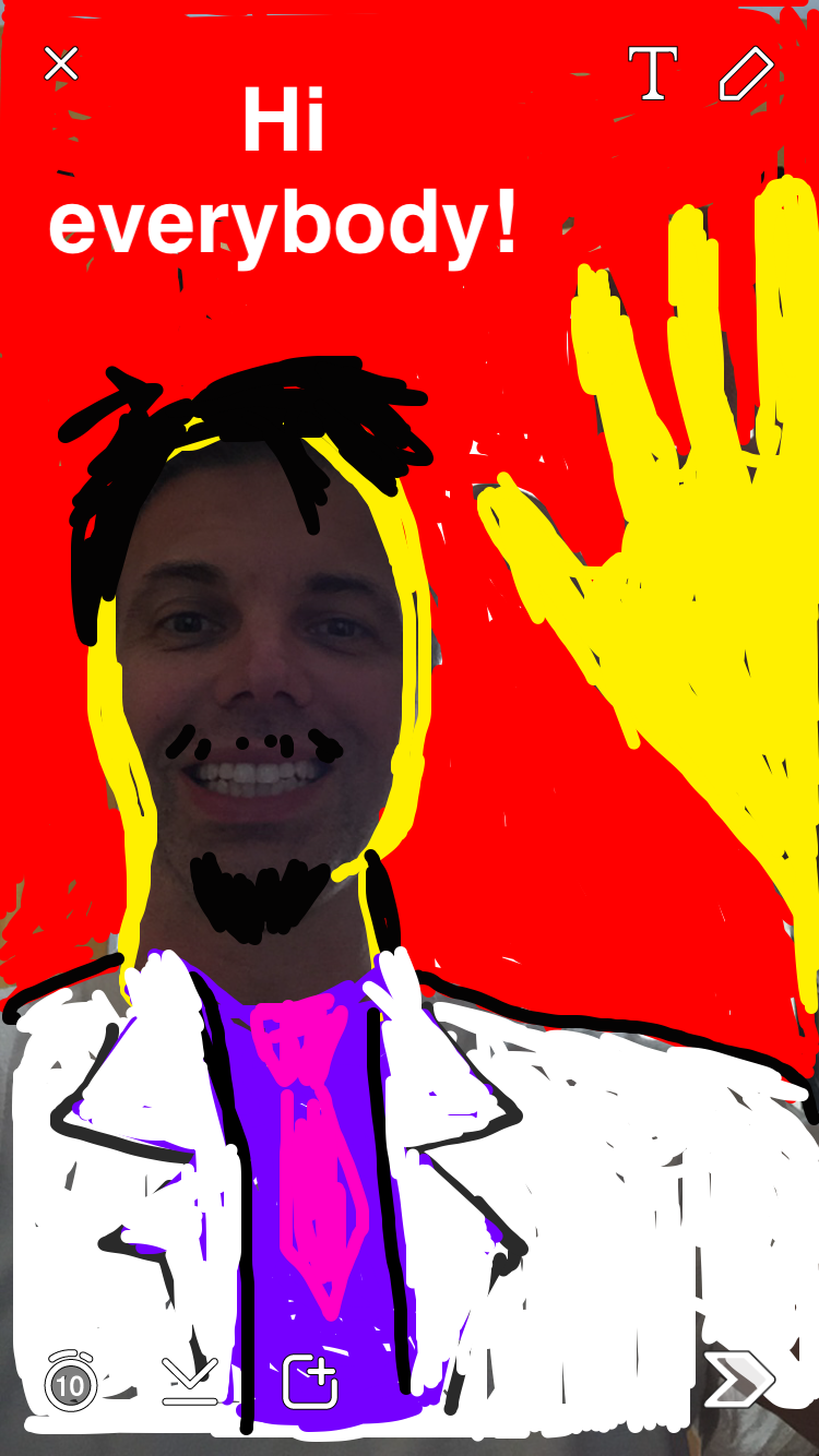 My 1-2-3 Cents : Snapchat Challenge: The Simpsons