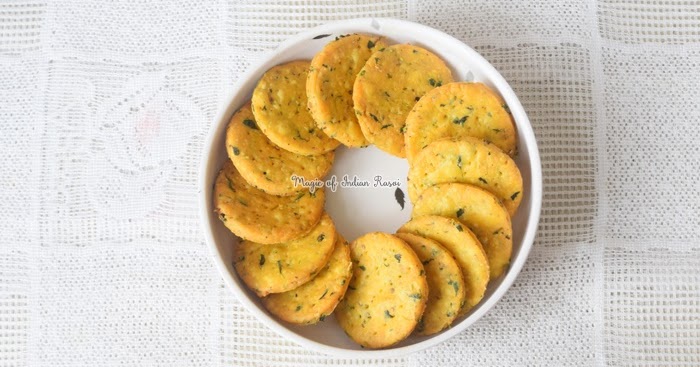 Fresh Methi and Besan Mathri Recipe | Magic of Indian Rasoi