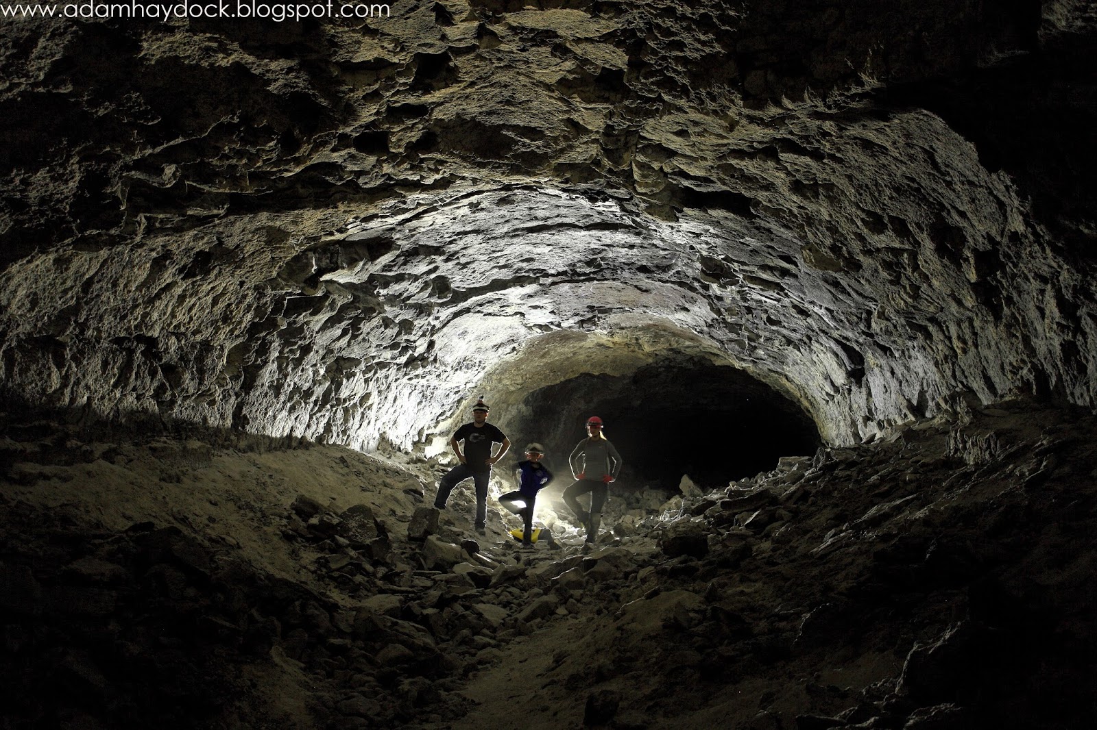 GYPSUM LAVA TUBE CAVE-IDAHO - ADAM HAYDOCK