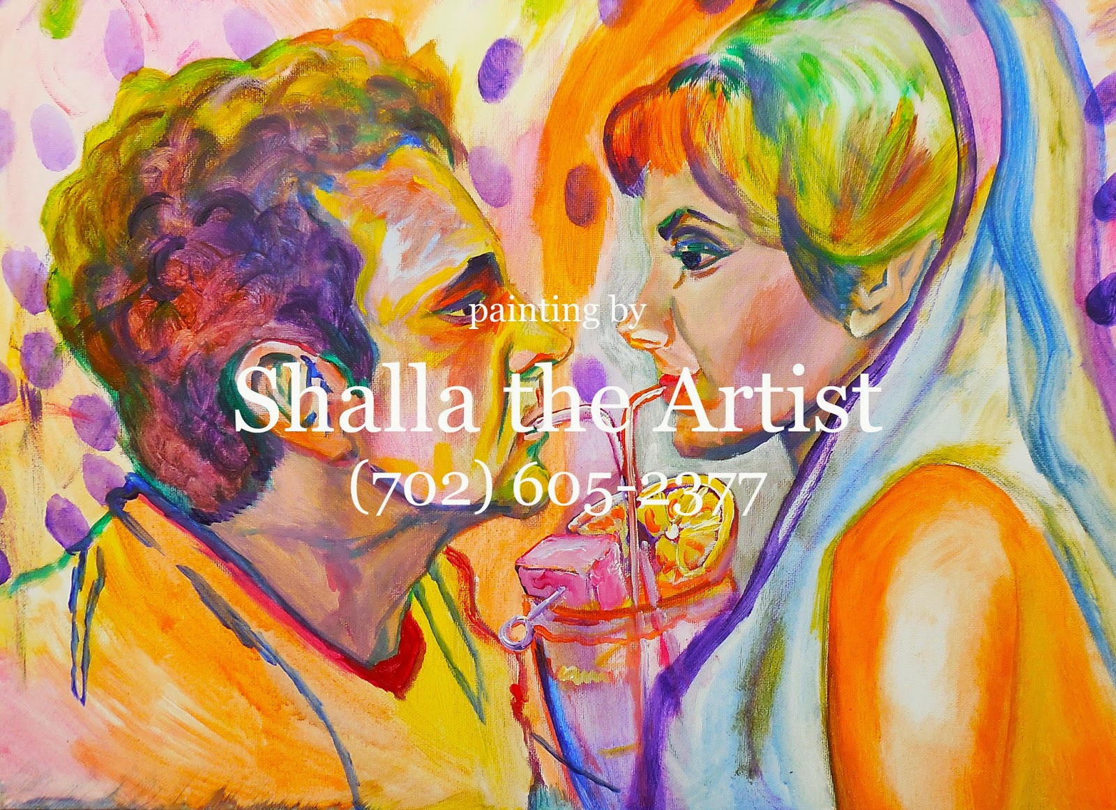 SHALLA Paintings: Shalla the Artist's paintings from Heaven Is ...