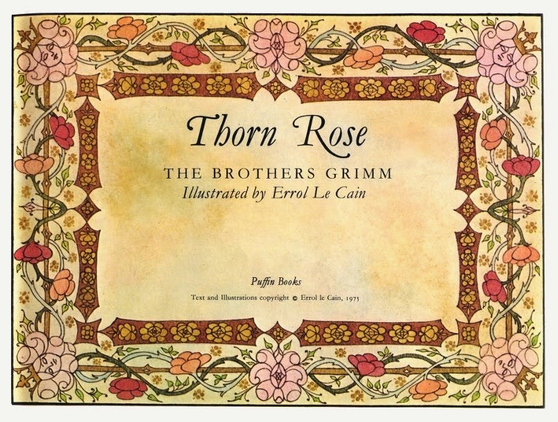 ONCE UPON A BLOG: "Thorn Rose" by Errol Le Cain
