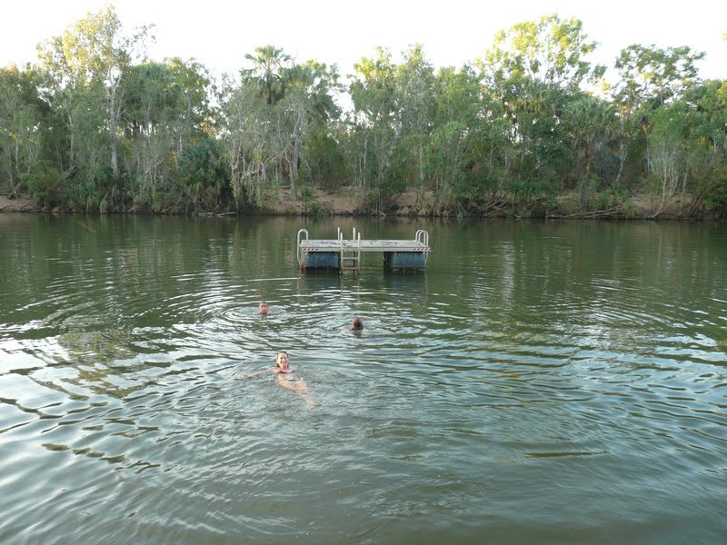 Nele & Andrew Around Oz: 12 Mile Yards Campsite, Elsey National Park, NT