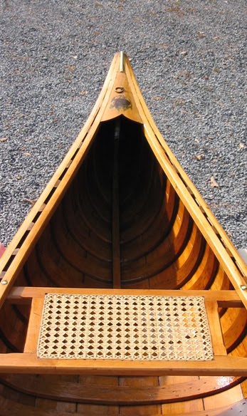Wooden Canoes and More: Chestnut Canoe Co. the Peach model