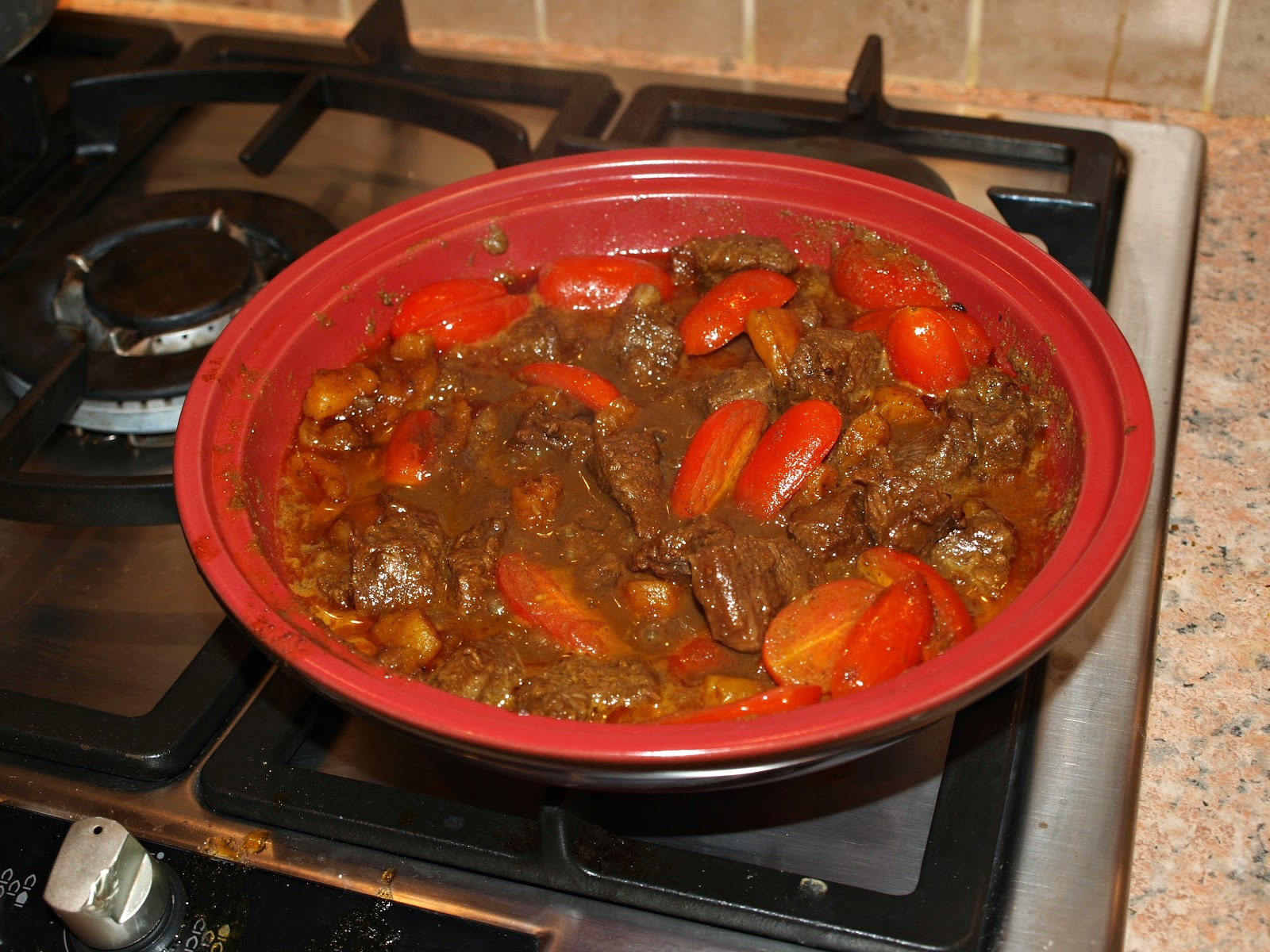 Onions and Paper: My new Tagine and how I used it.