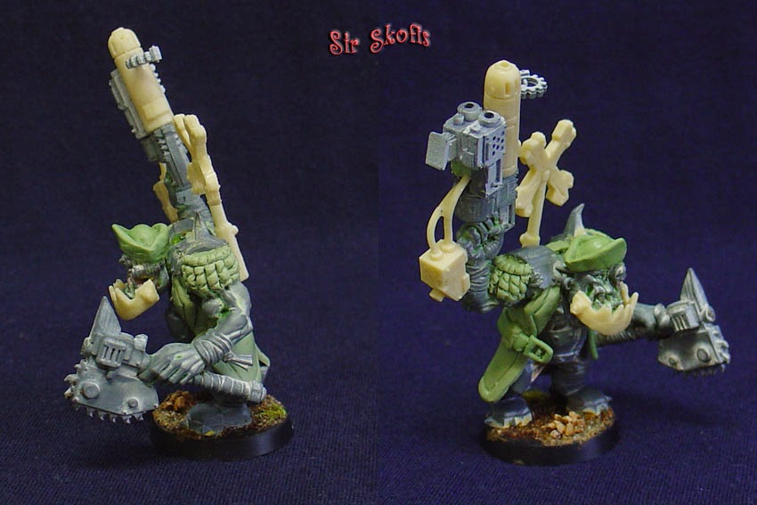 Sir Skofis's Workshop: Flash Gitz: Conversions using Ork Nobz