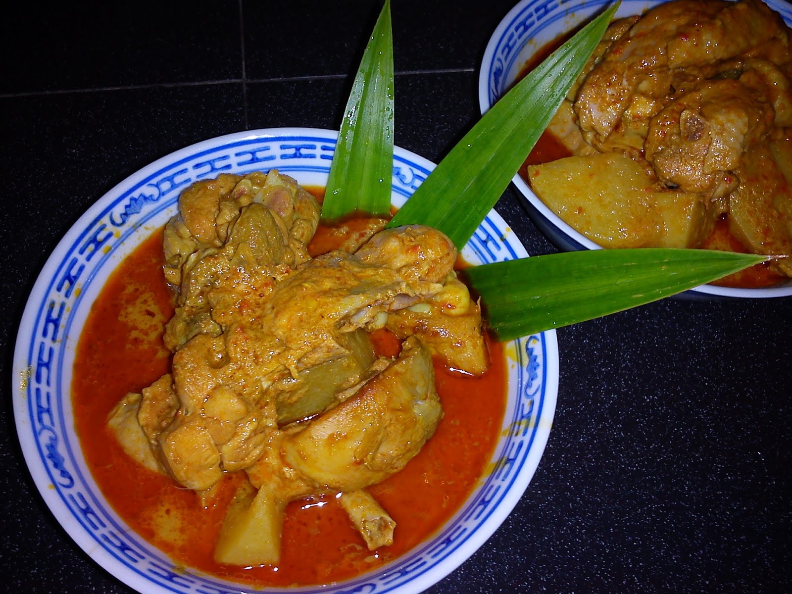 Cooking Pleasure: PANDAN CURRY CHICKEN