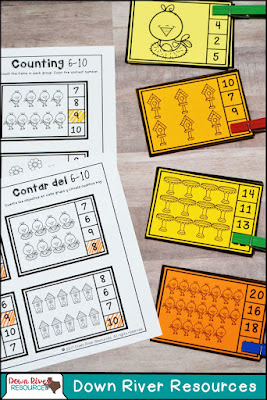 Creative Ways How to Use Math Clip Cards - Down River Resources | Your ...