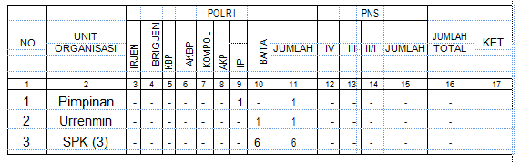 STRUKTUR ORGANISASI ~ SPKT POLRES BONE