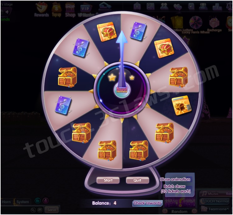 Happy Holiday [Daily Wheel] ~ Touch 3claws Blogspot