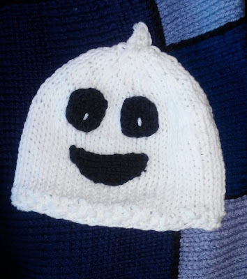 Penny-wise Knitting: Free Pattern - Spook baby hat