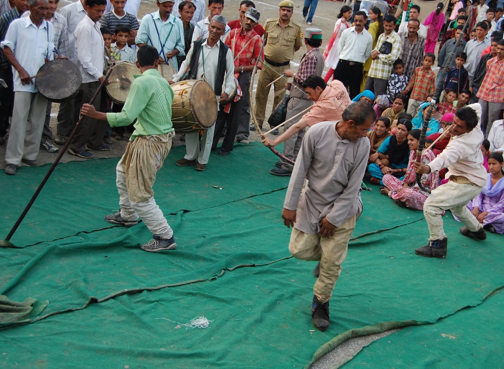 Traditional Thoude War/ Thoda Dance in Andheri Bishu Festival.