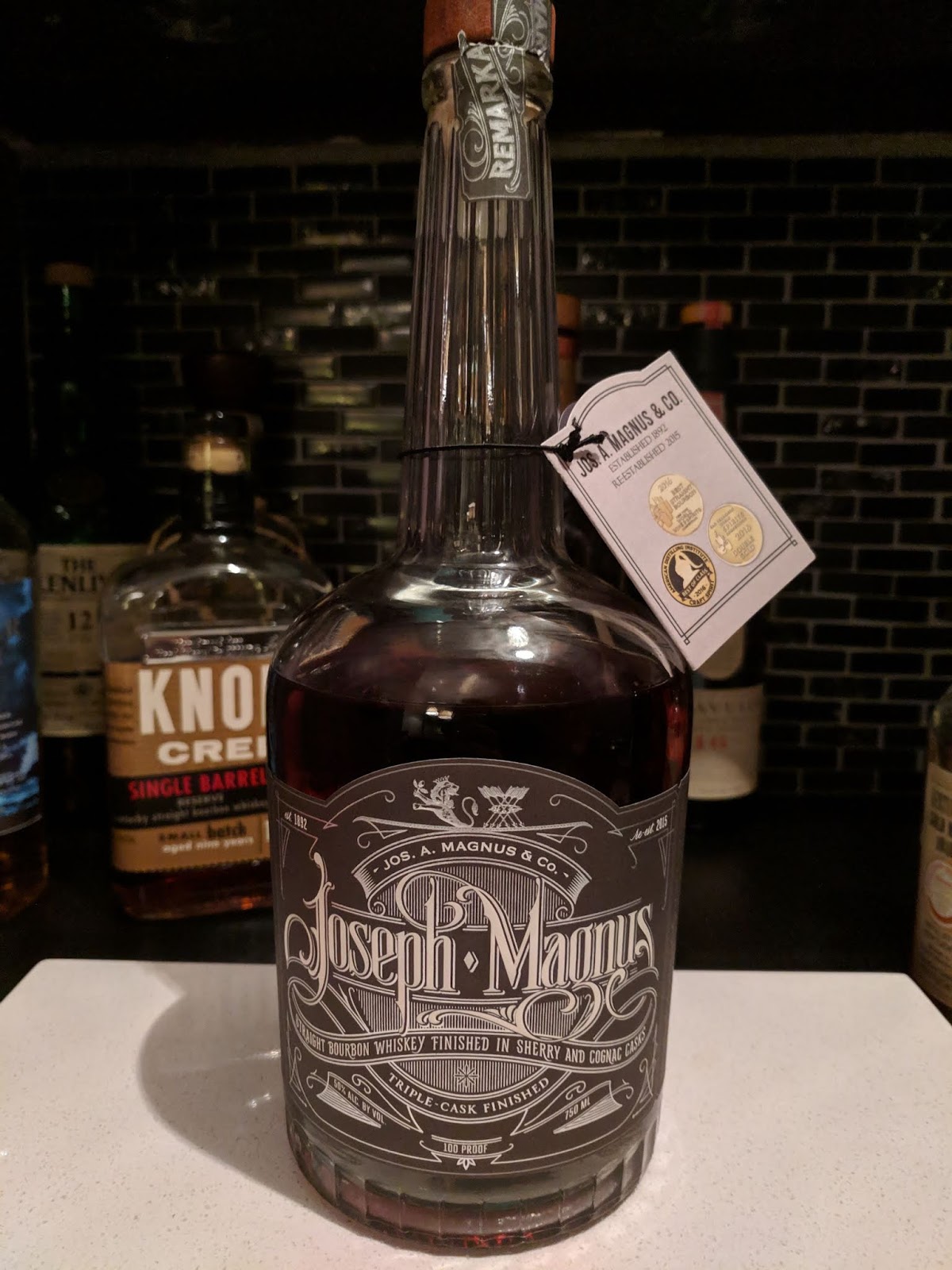 Columbus Bourbon: Bonus Post - Mini-Review - Joseph Magnus Bourbon