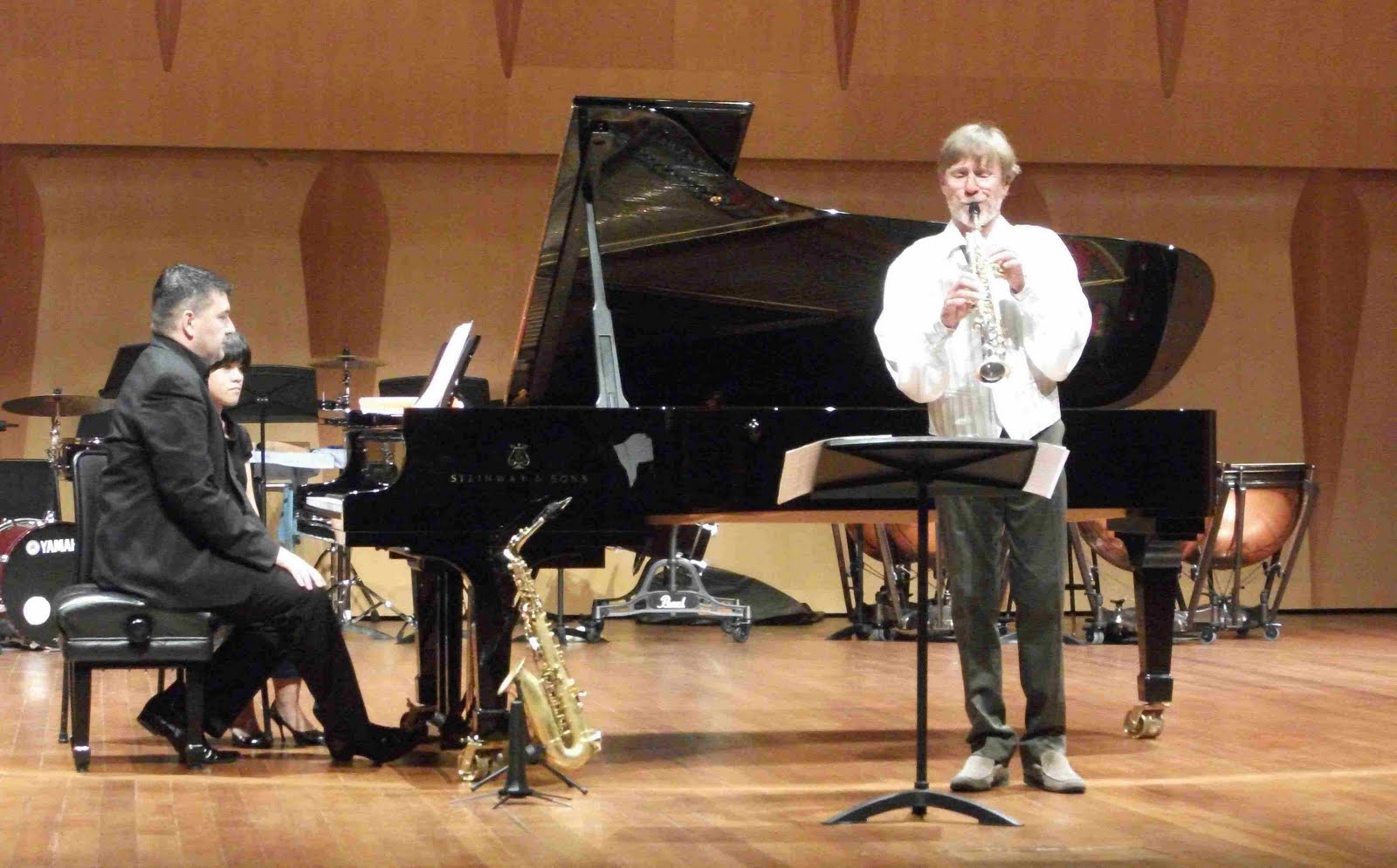 pianomania: CLAUDE DELANGLE Saxophone Recital / Review