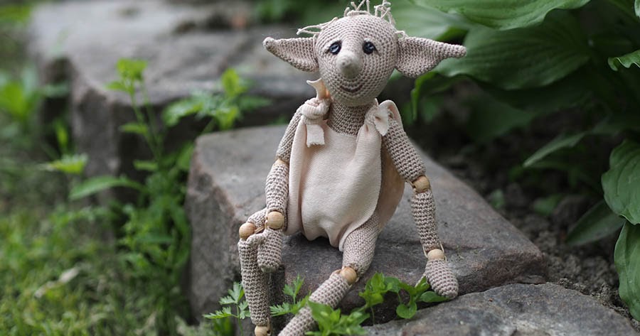 PetsLair: Dobby doll crochet