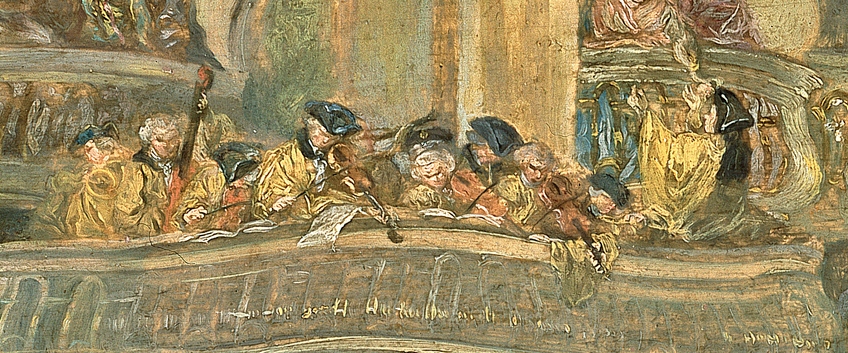 TICMUSart: Baile en máscaras - Luis Paret y Alcázar (1767)