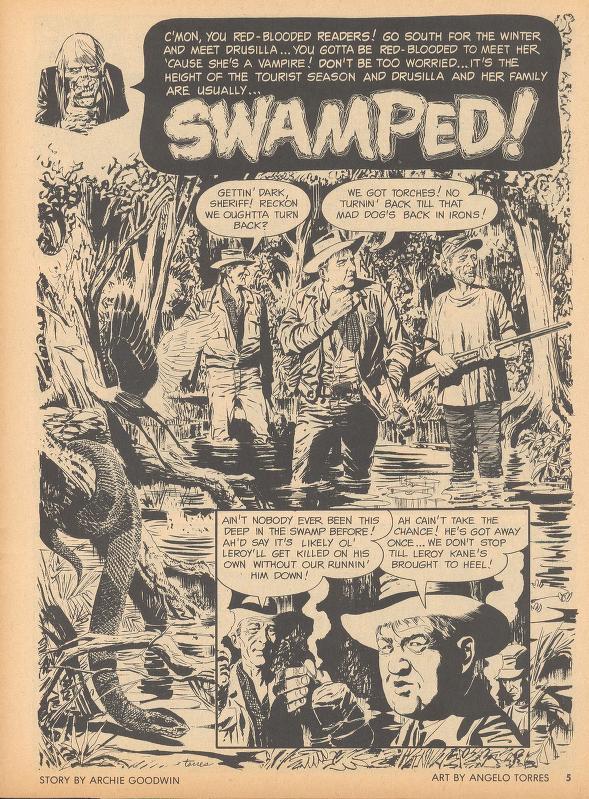 Swamped! (CREEPY #3) Angelo Torres