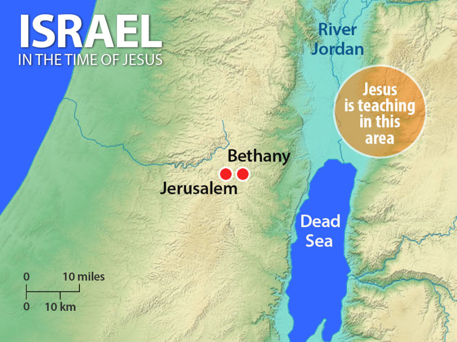 Jesus Brings Lazarus Back to Life