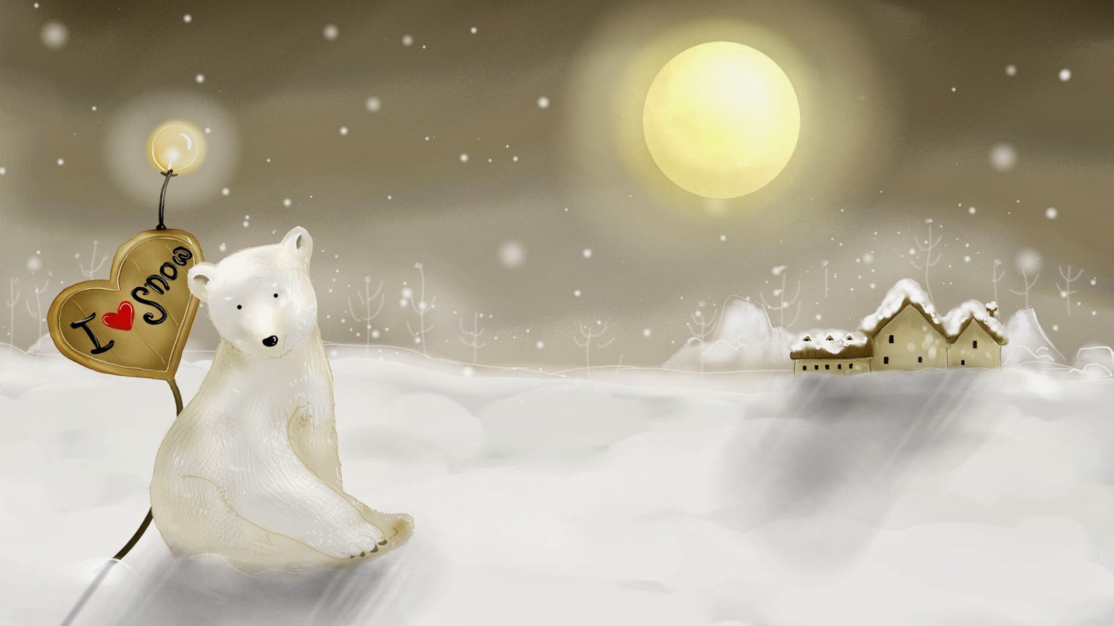 snowy bear animal wallpaper | The Best Wallpapers