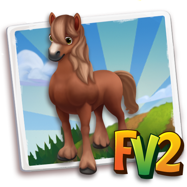 Farm Animals: Red Shire Horse