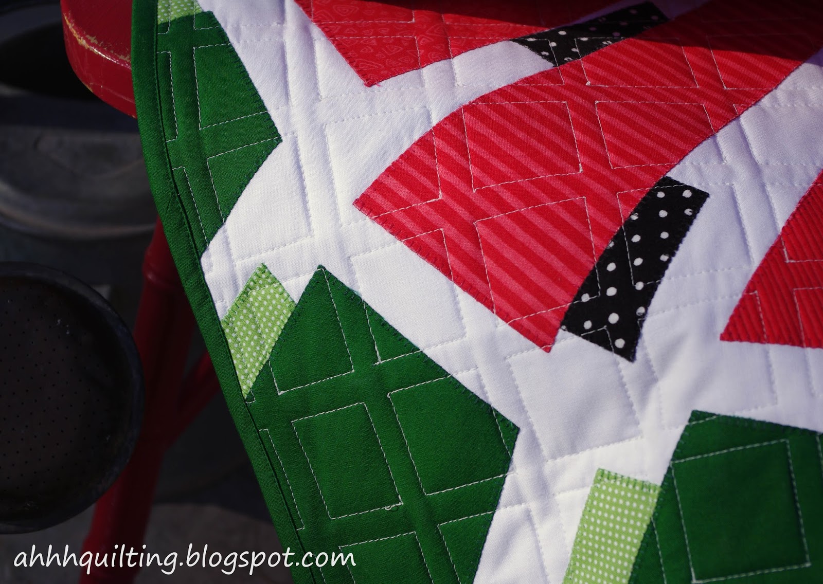 Little Watermelon Quilt - Ahhh...Quilting