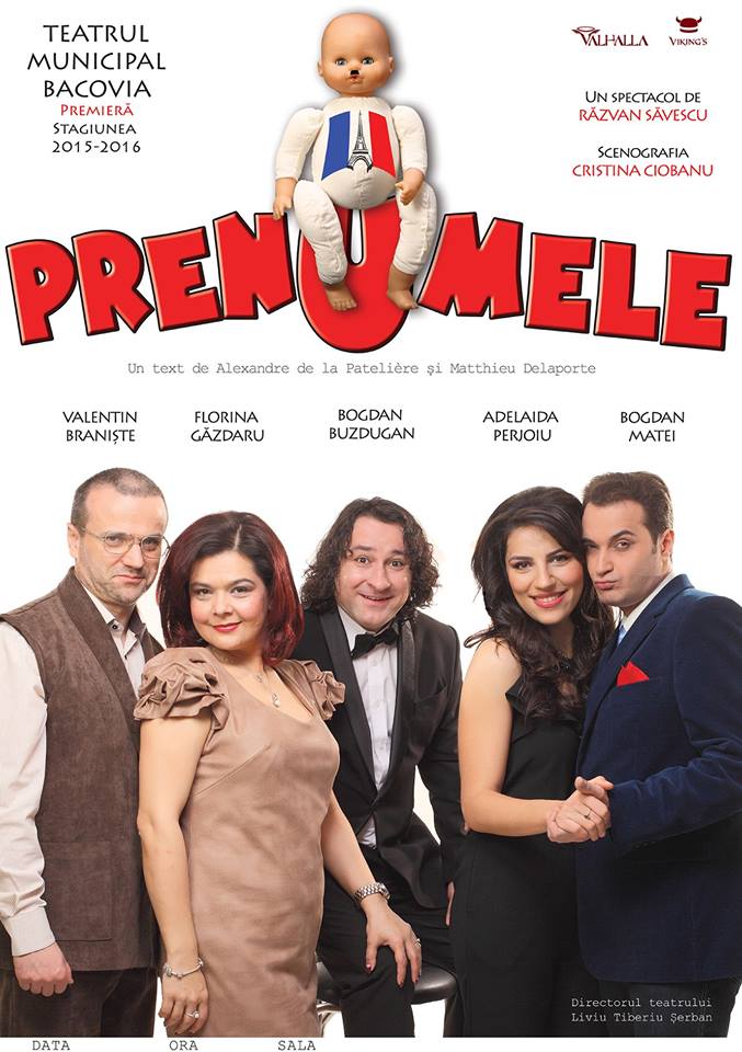 Mega Bacau: ''Prenumele'' la Teatrul Bacovia