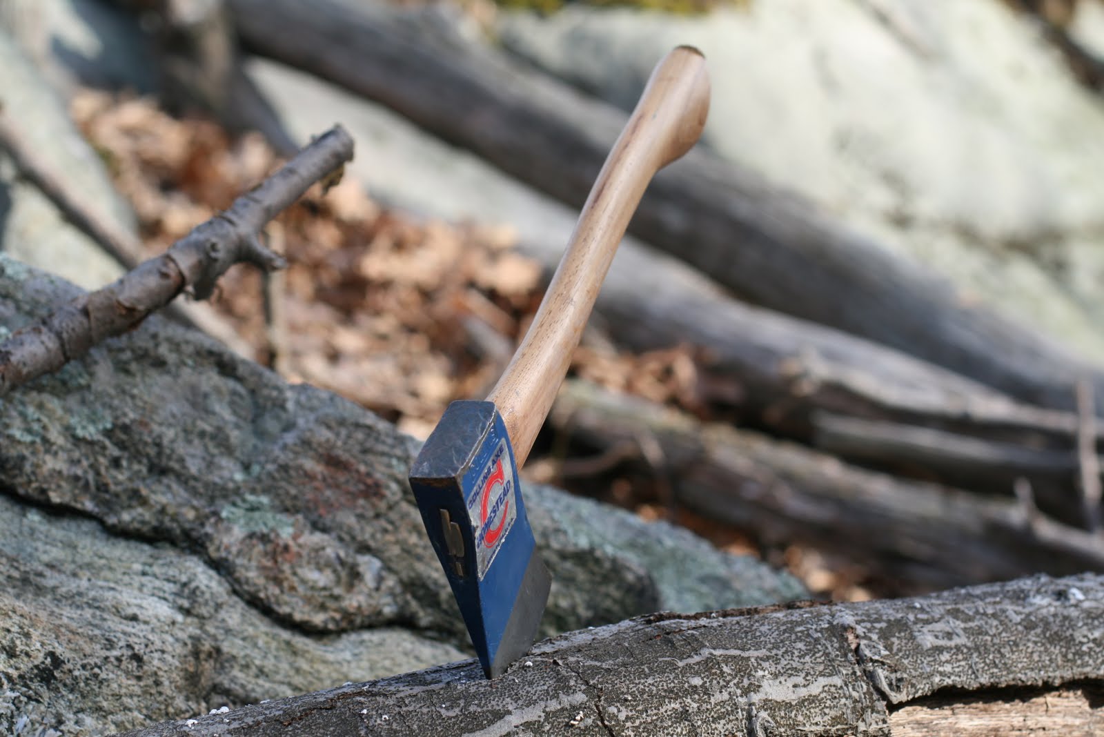 Wood Trekker: Removing an Axe Handle in the Woods